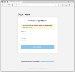 Zoho Remote Support - John The Computer Man
