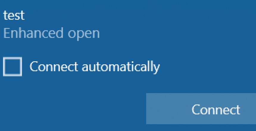 Enhanced Open Wifi - John The Computer Man